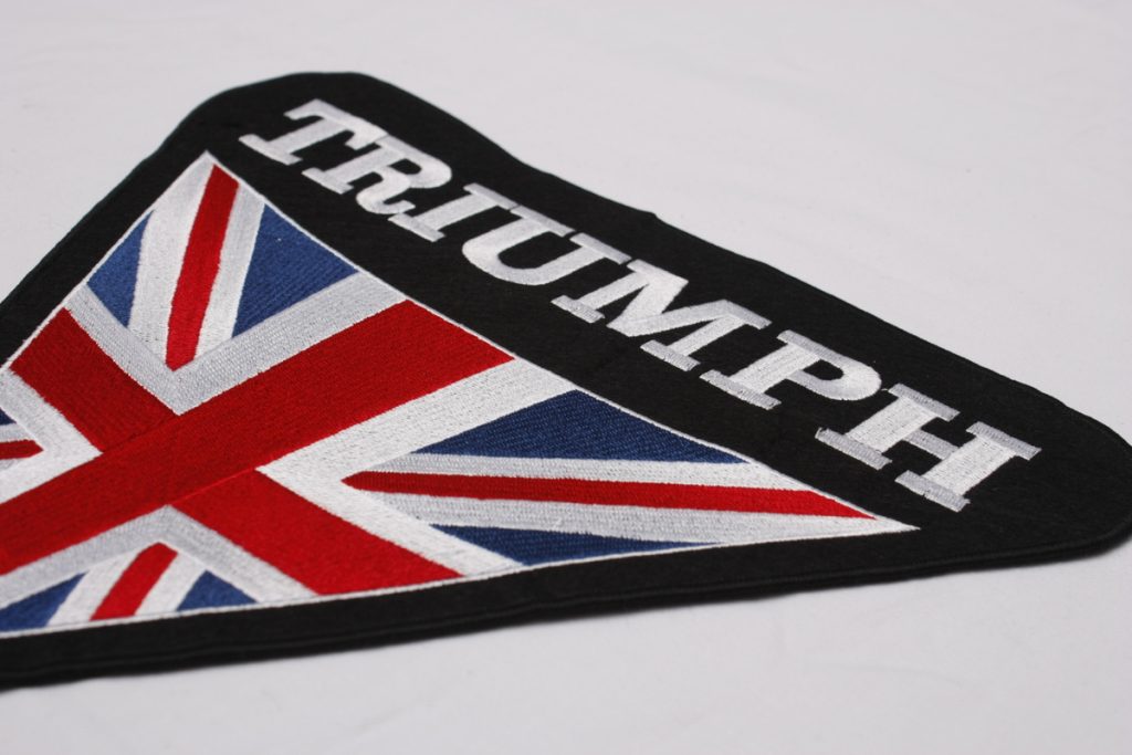 Triumph patches – Custom Embroidered Patches – Highest Quality, Merrow ...