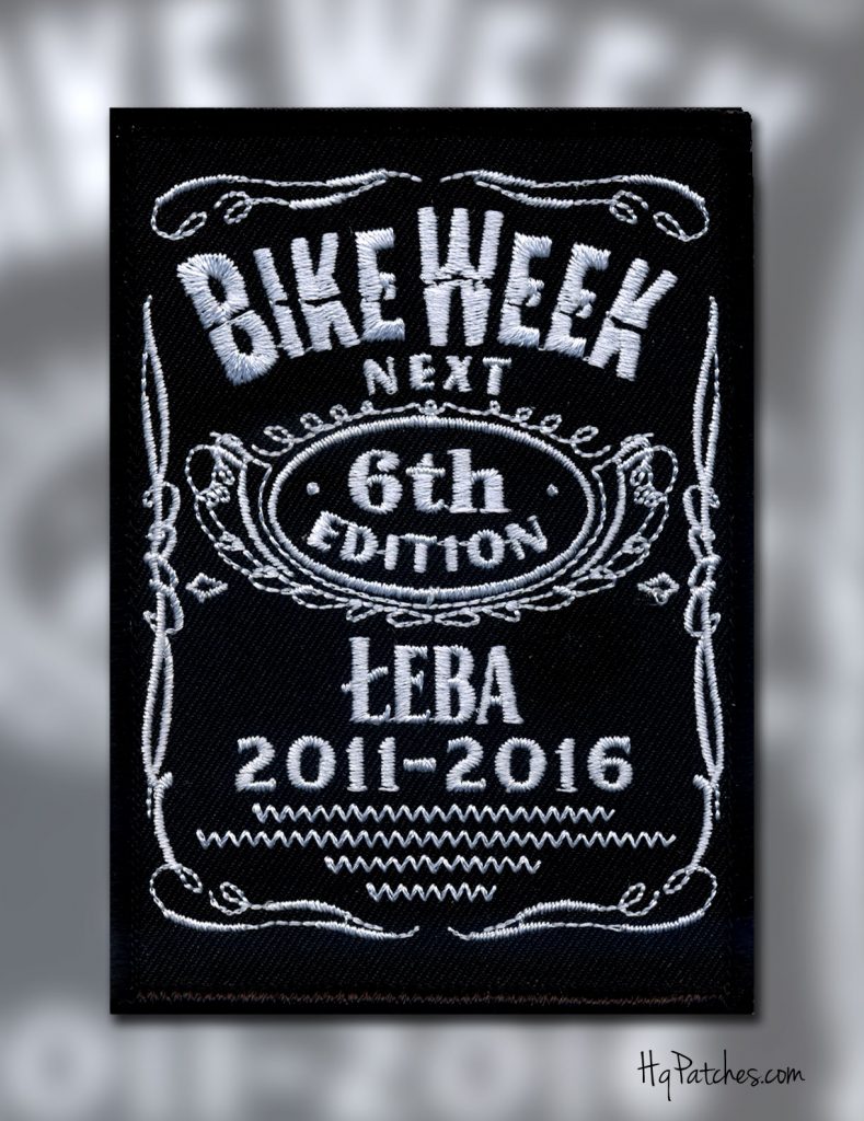 Bike Week 6th Edition – Custom Embroidered Patches – Highest Quality ...